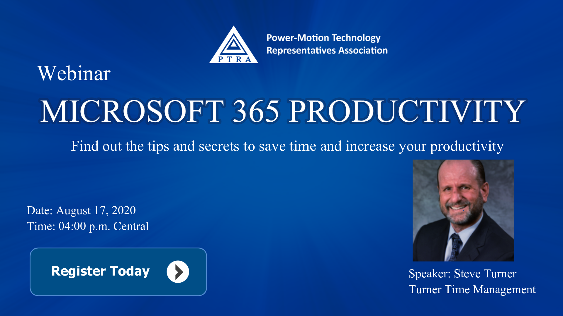 Microsoft 365 Productivity Webinar